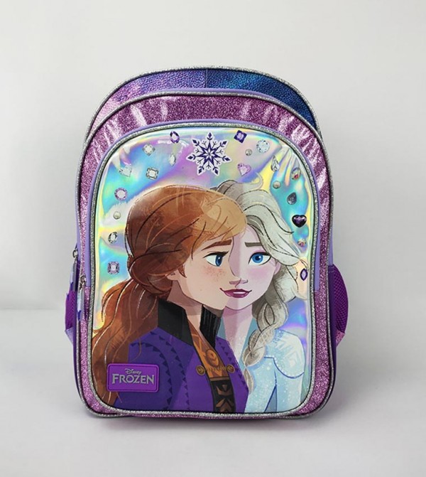 Buy Disney Frozen Leading Together 16 Inches Backpack In Purple ...