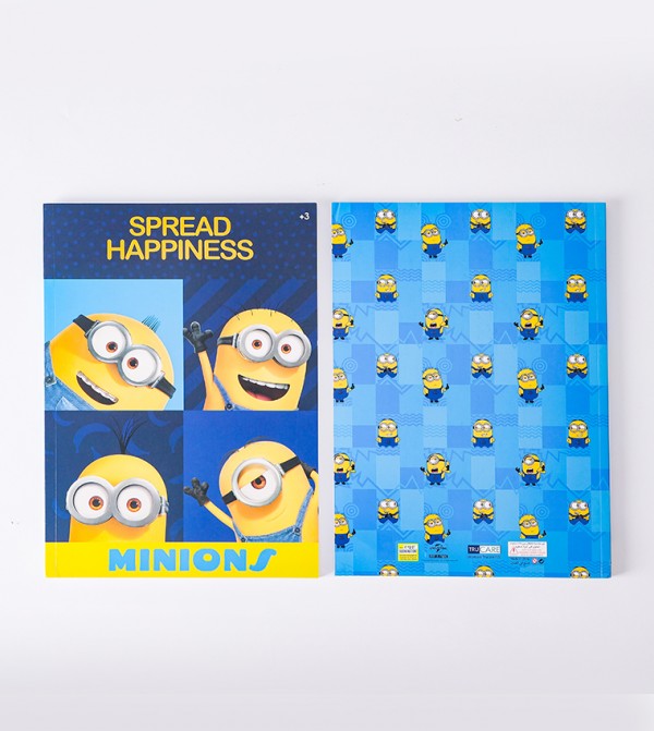Buy Disney Universal Minions Miniontastic A4 Notebook English In Blue ...