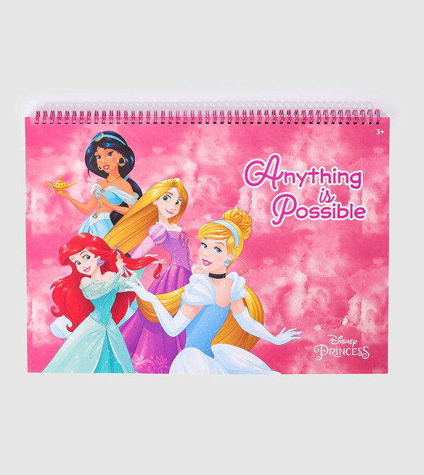 Buy Disney Princess Anything Is Possible A3 Sketchbook In Pink ...