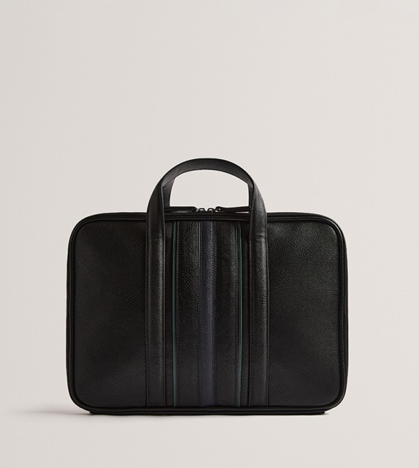 Buy Ted Baker KEDRIK Textured Laptop Bag In Black | 6thStreet Saudi Arabia
