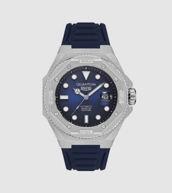 Buy Quantum Blue Dial Automatic Watch In Blue | 6thStreet UAE