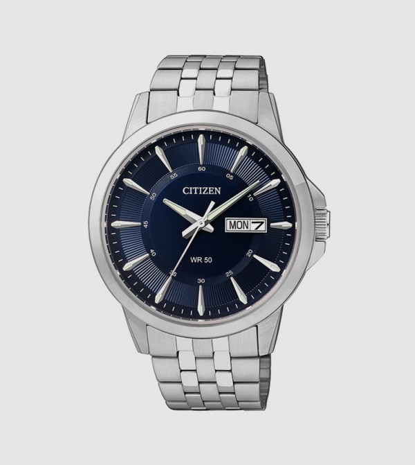 Buy Citizen Blue Dial Quartz Watch In Blue | 6thStreet UAE