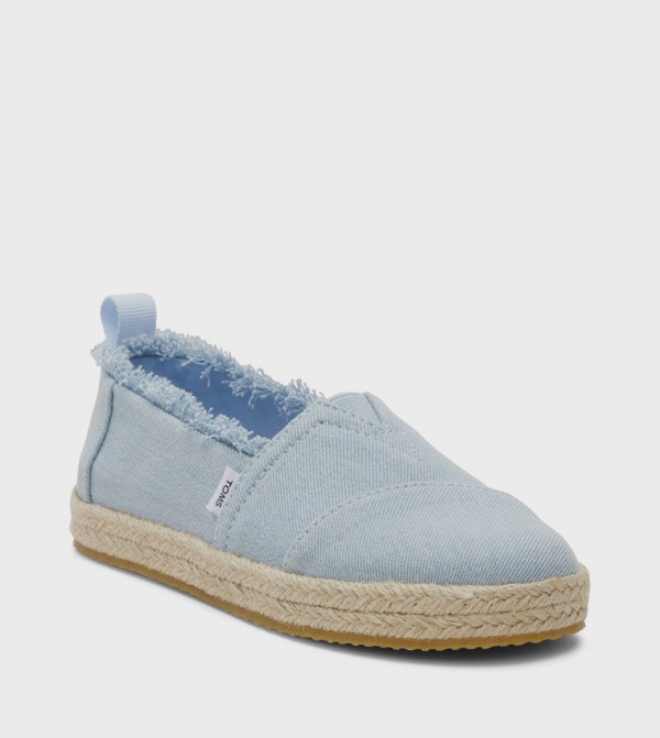 Buy Toms ALPARGATA Slip On Espadrilles In Blue | 6thStreet Qatar