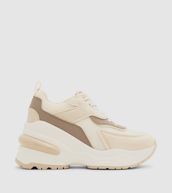 Buy Call It Spring VENUS Over Panelled Lace Up Low Top Sneakers In ...