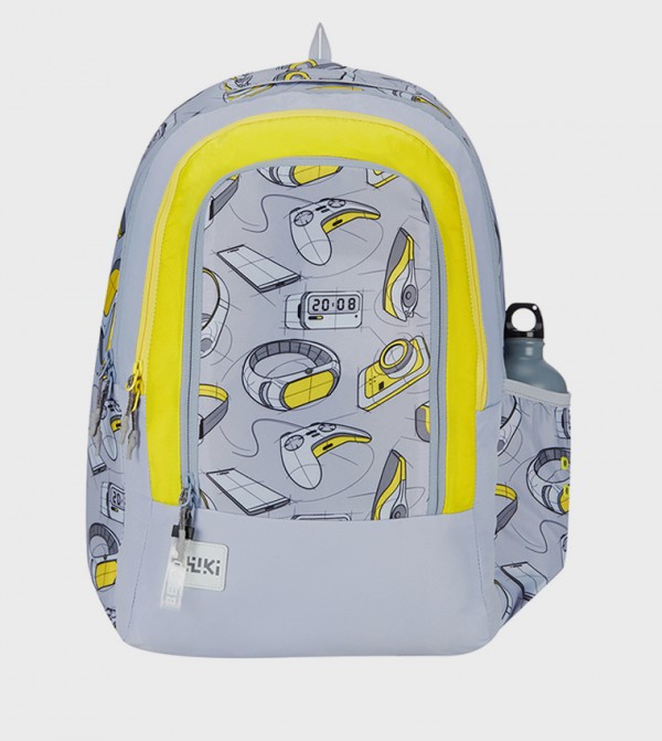 Buy Wildcraft Printed Zip Around Backpack In Grey | 6thStreet Oman
