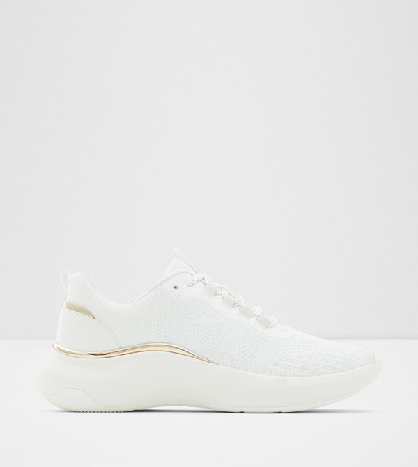 Buy Aldo Willo Mid Top Sneakers Pillow Walk Collections In White ...