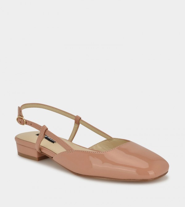 Buy Nine West SOCIOP 2 Slingback Flat Shoes In Pink | 6thStreet UAE
