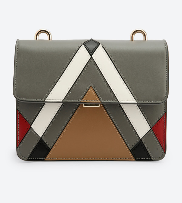 Buy ZAHA @ CCC Front Flap Closure Cross Body Bag Multi ZY117082 In ...