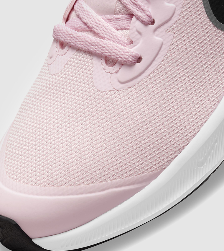 Buy Nike Star Runner 3GS Logo Detailed Running Shoes In Pink ...