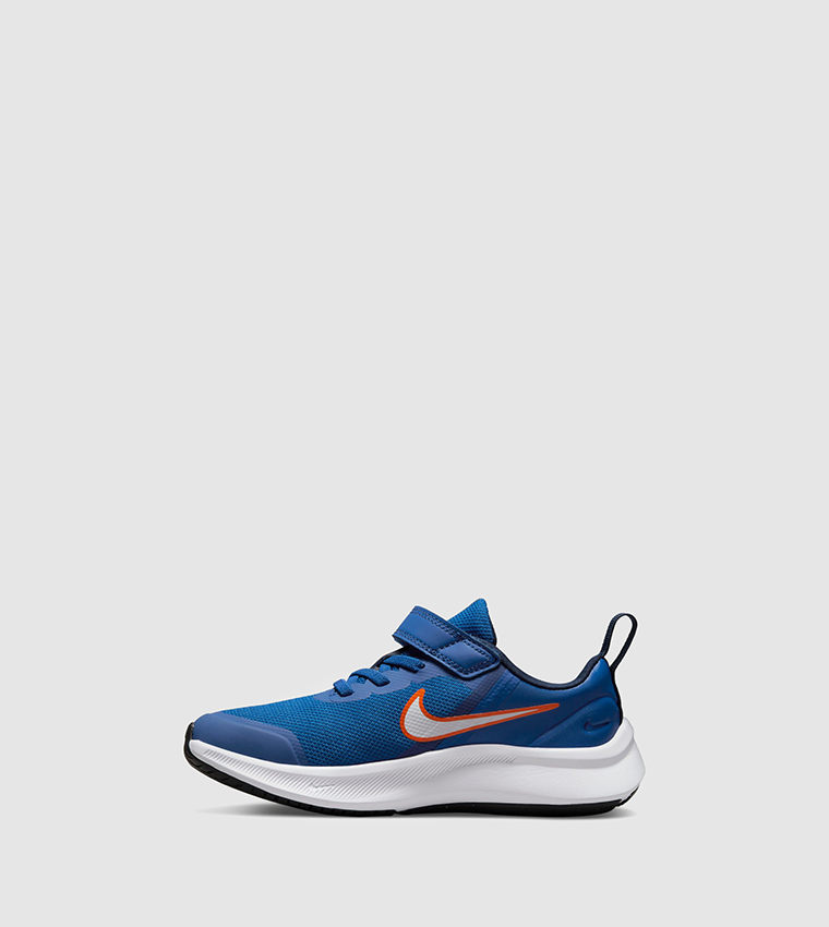 Buy Nike Star Runner 3GS Velcro Strap Running Shoes In Blue | 6thStreet UAE