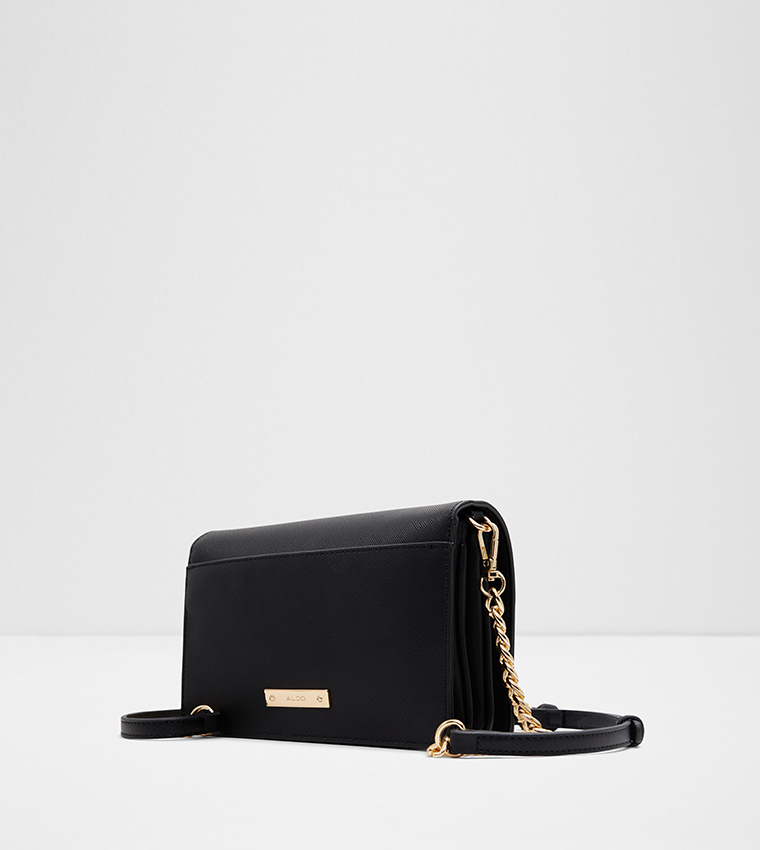 Buy Aldo DALLALESSI Logo Detail Crossbody Bag In Black | 6thStreet UAE