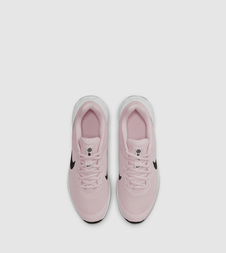 Buy Nike Revolution 6 Logo Detailed Running Shoes In Pink | 6thStreet UAE