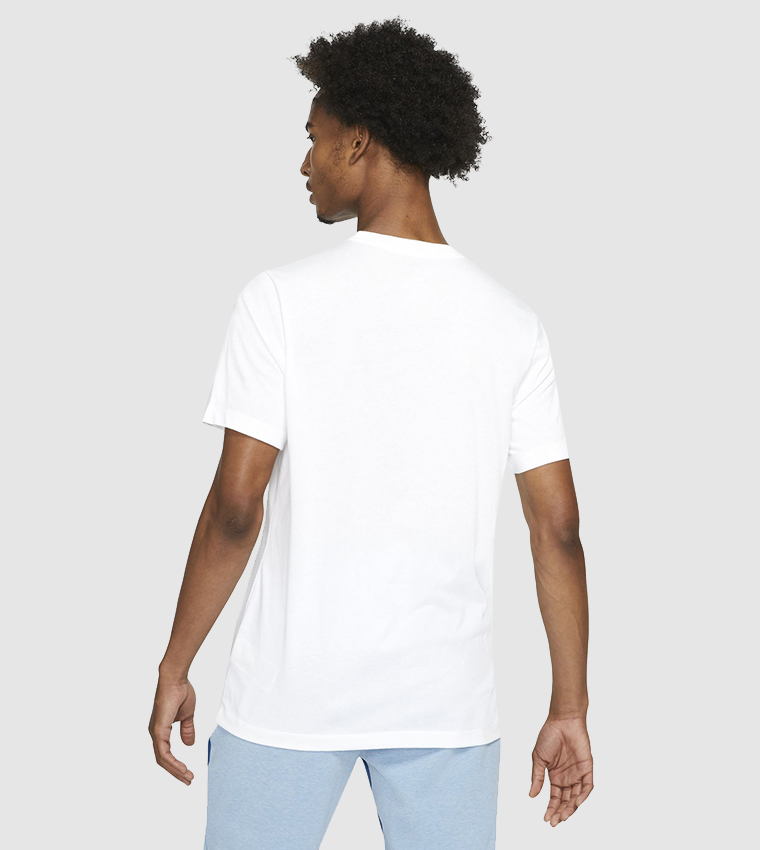 Buy Nike M Nike Dri Fit Logo Top In White | 6thStreet UAE