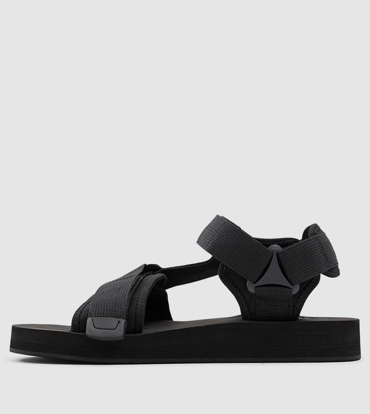 Buy Call It Spring Delta Casual Sandals In Black | 6thStreet UAE