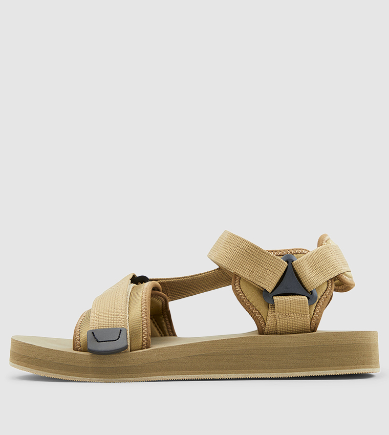Buy Call It Spring Delta Casual Sandals In Beige | 6thStreet UAE