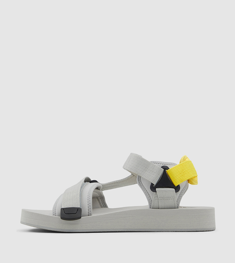 Buy Call It Spring Delta Casual Sandals In Yellow | 6thStreet UAE