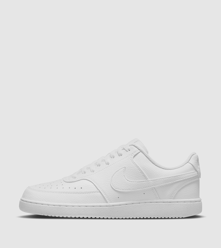 Buy Nike COURT VISION LO BE Textured Sneakers In White | 6thStreet UAE