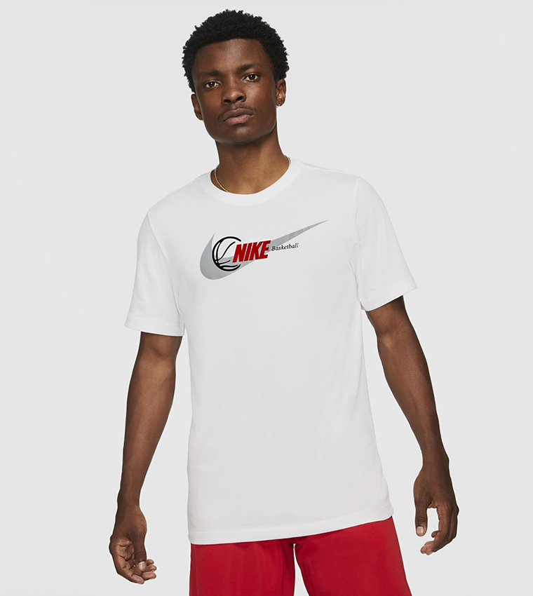 Buy Nike M NK DF OC HBR SS TEE In White | 6thStreet Kuwait