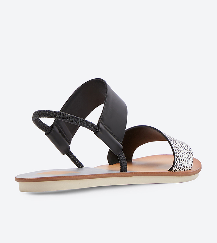 Buy Dolce Vita Neily Two Strap Sandals Black DSW418234 In Black ...
