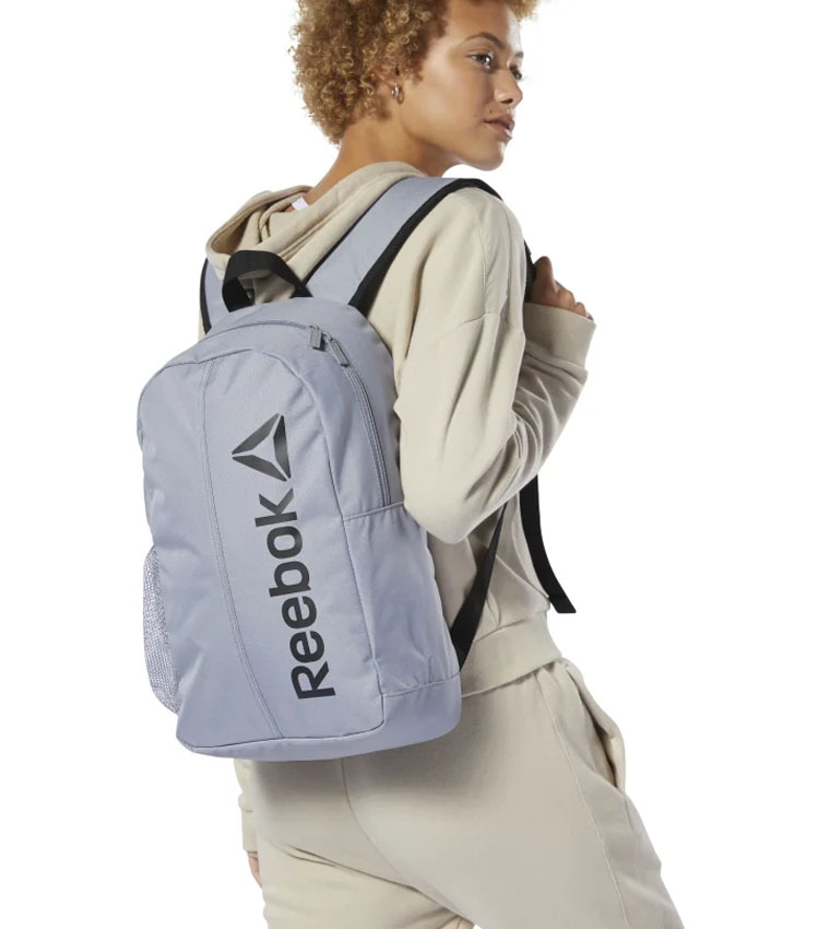 Buy Reebok Act Core Bkp Backpacks Grey In Grey | 6thStreet Qatar