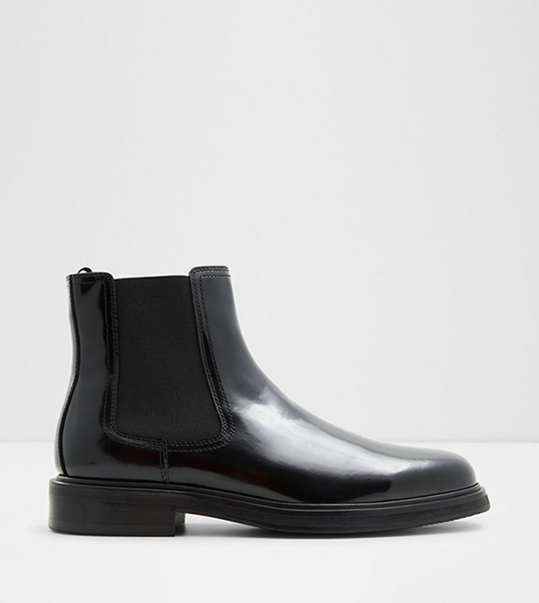 Buy Aldo DUGGAL Round Toe Chelsea Boots In Black | 6thStreet UAE