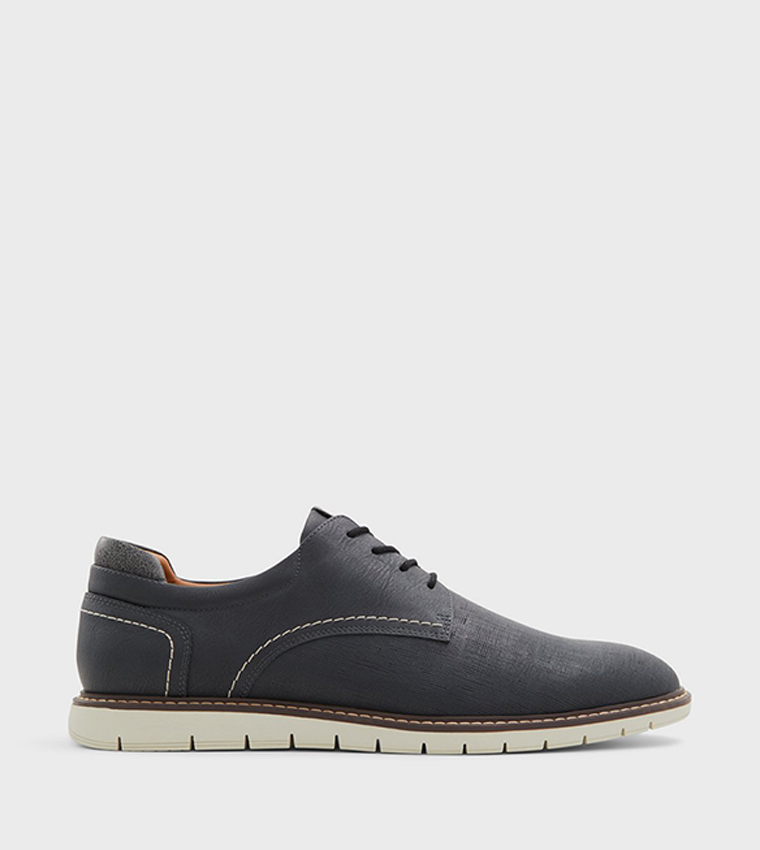 Buy Call It Spring DUNNE Textured Lace Up Shoes In Navy | 6thStreet UAE