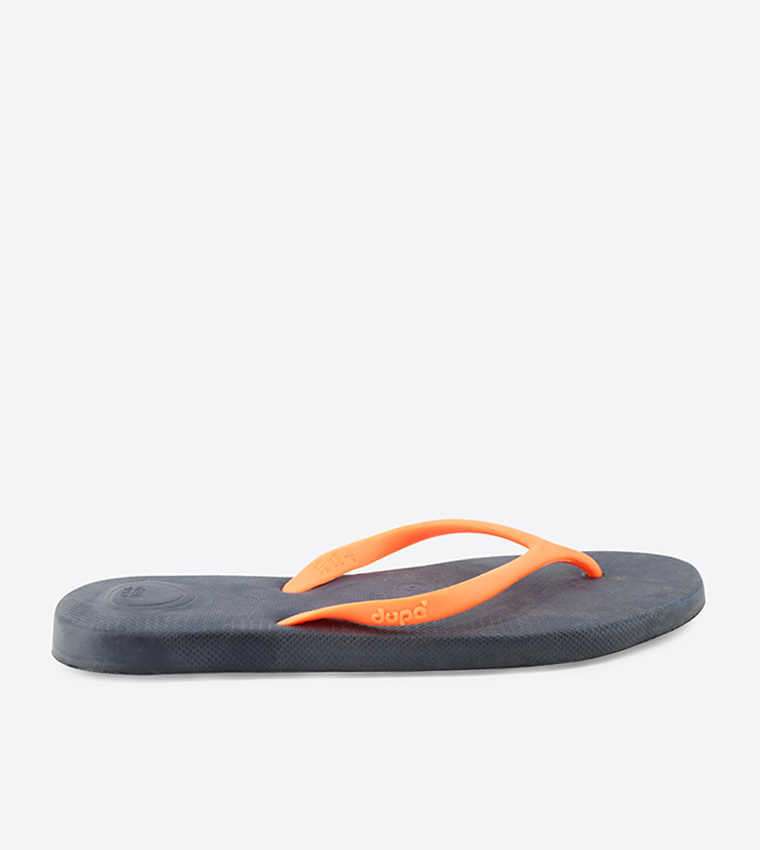 Buy Dupe Fun Flip Flops Navy In Navy | 6thStreet Saudi Arabia