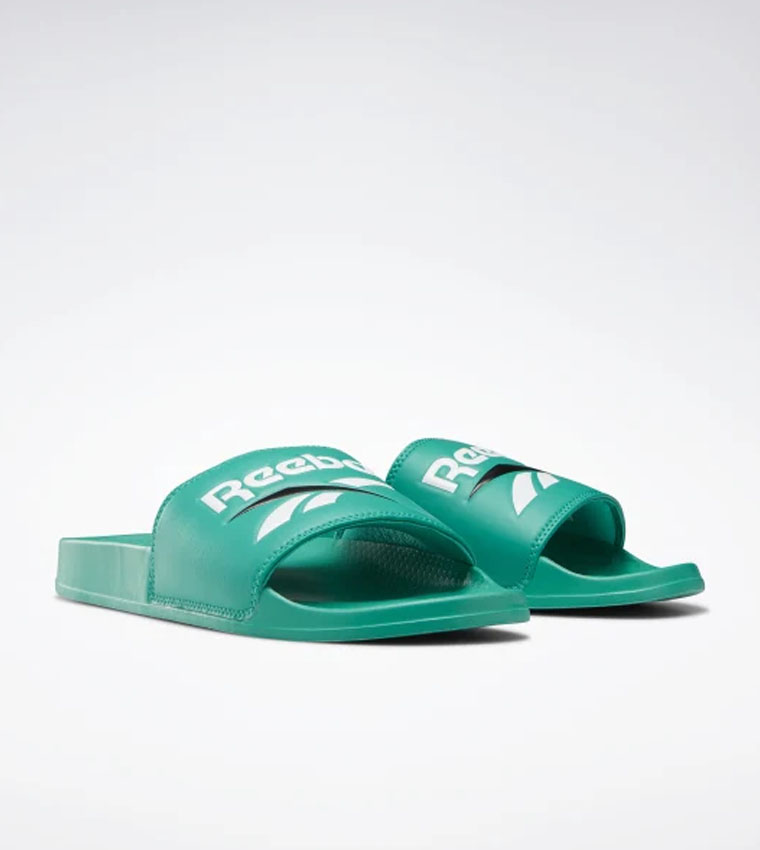 Buy Reebok Reebok Classic Slide Slippers Green In Green | 6thStreet Qatar