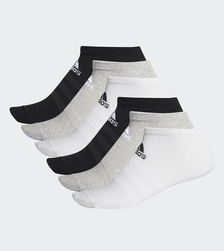 Buy Adidas Low Cut Socks 6 Pairs In Multiple Colors | 6thStreet Qatar