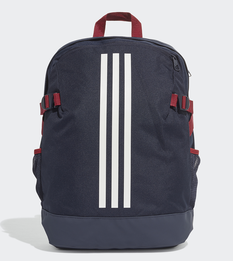 Buy Adidas 3 Stripes Power Backpack Medium White In White | 6thStreet UAE