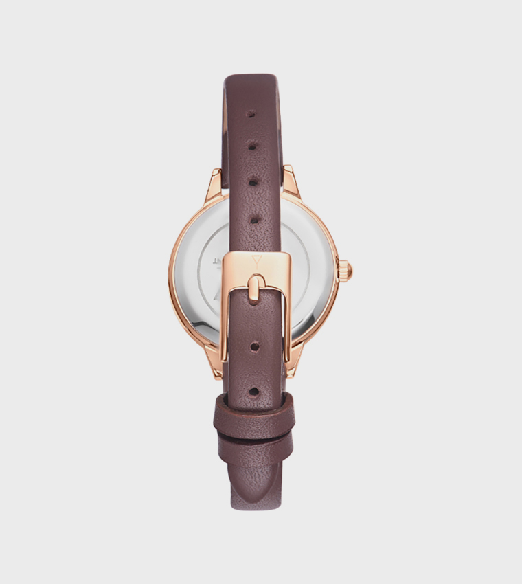 Buy Ecstacy Rose Gold Dial Analog Watch In Rose Gold | 6thStreet Saudi ...