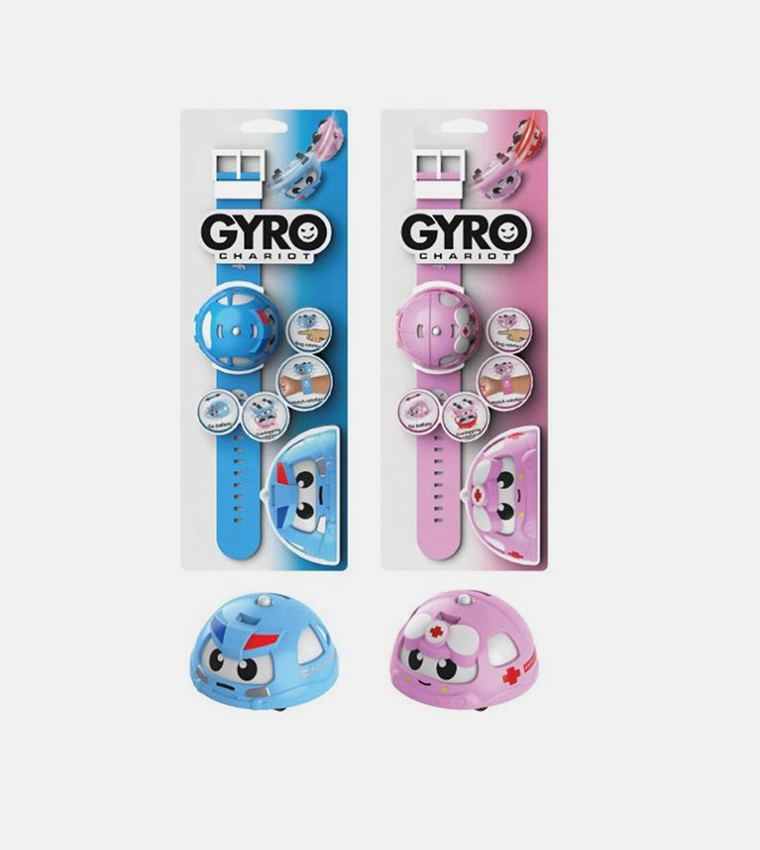 Buy Toonz Gyro Chariot Pull Back Toy Watch Strap/Car Shape Beyblades In ...
