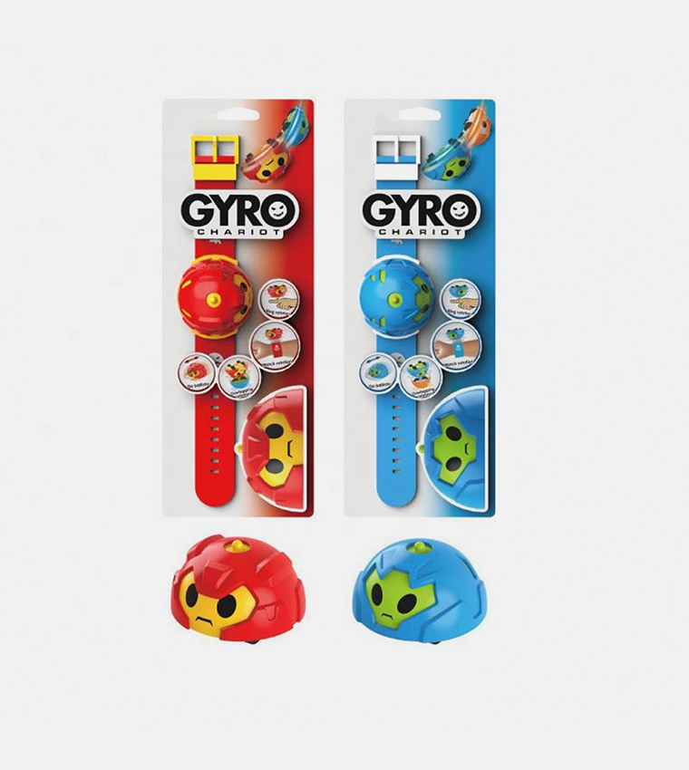 Buy Toonz Gyro Chariot Pull Back Toy Watch Strap/Car Shape Beyblades In ...