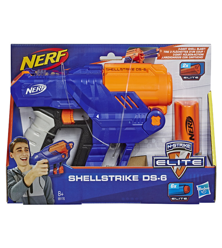 Buy Nerf NER ELITE SHELLSTRIKE DS 6 In Multiple Colors | 6thStreet UAE