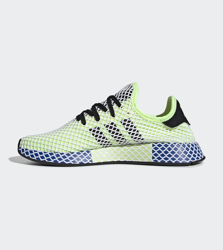 Buy Adidas Originals Deerupt Runner Shoes Hi Res Yellow/Core Black/Ftwr ...