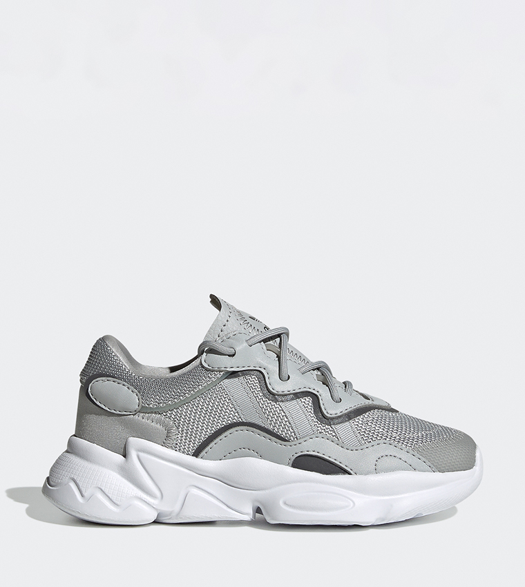 Buy Adidas Ozweego C Grey Two/Grey Two/Night Met. In Grey | 6thStreet Qatar