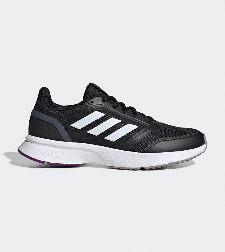 Buy Adidas Nova Flow Shoes Core Black/Ftwr White/Light Granite In Black ...
