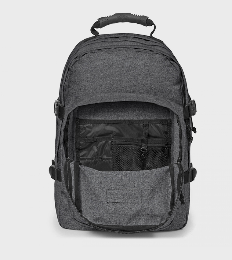 Buy Eastpak PROVIDER Logo Label Zippered Backpack In Grey | 6thstreet ...