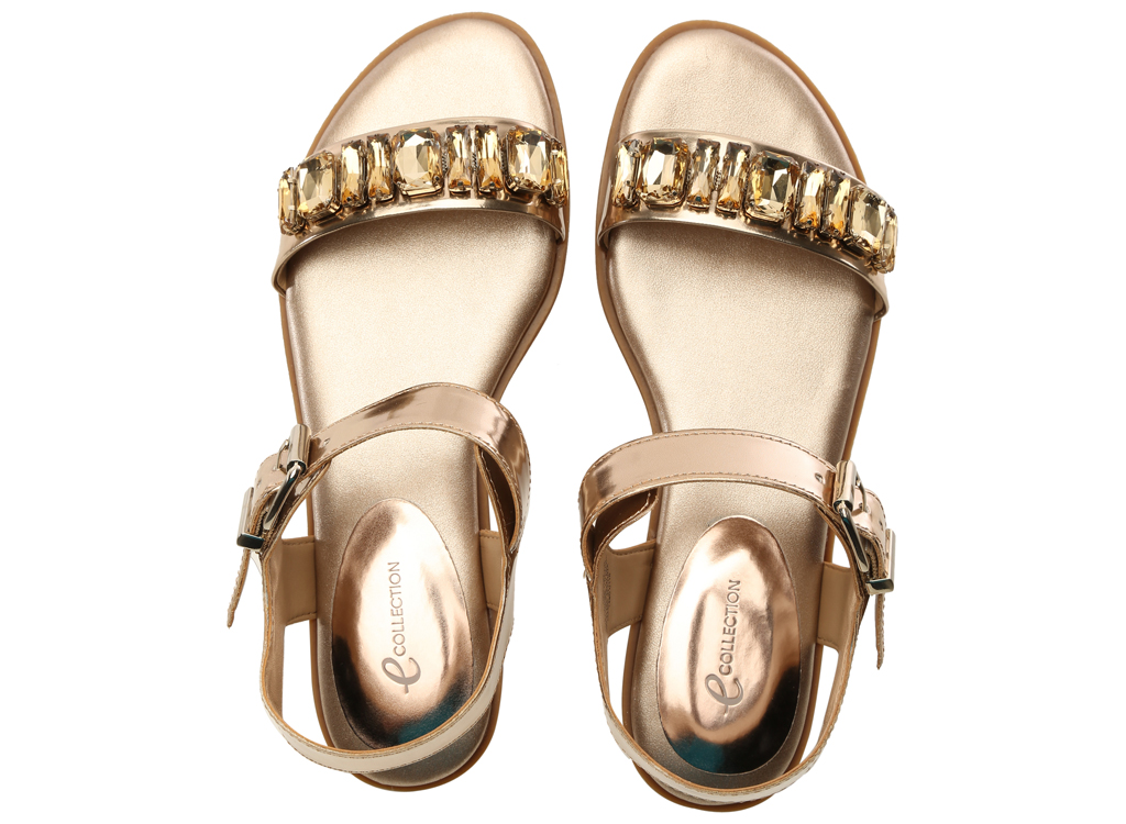 Buy Easy Spirit Diamond Gold Mid Heels In Gold | 6thStreet UAE