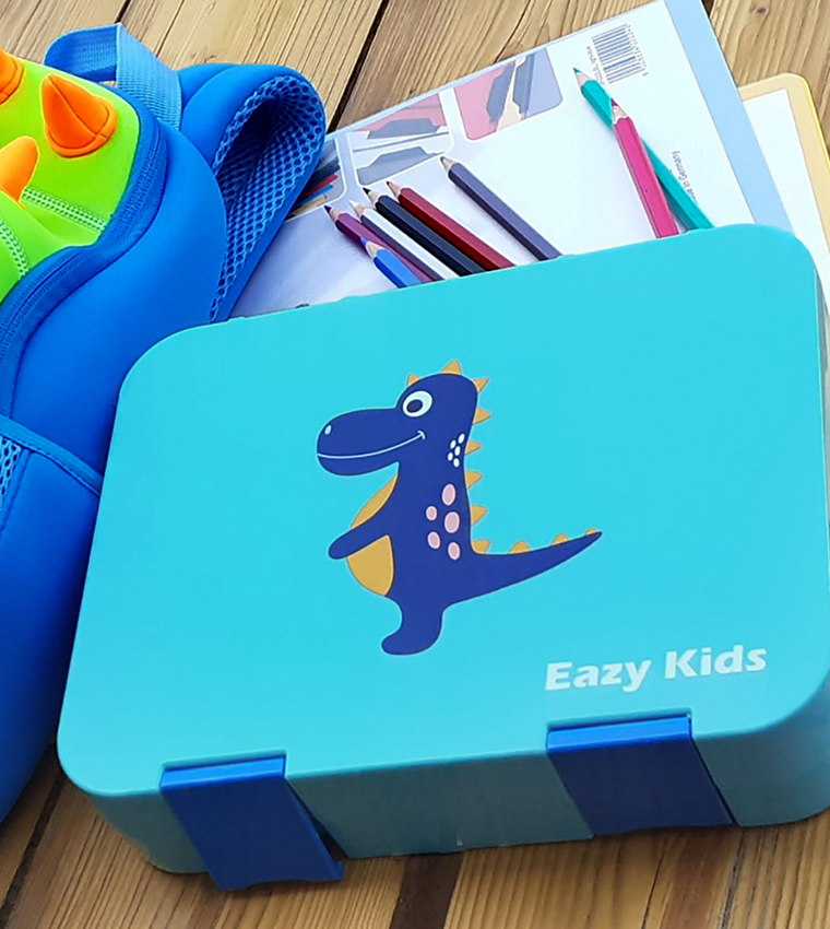 Buy Eazy Kids Eazy Kids 4 Compartment Bento Lunch Box With Sandwich ...
