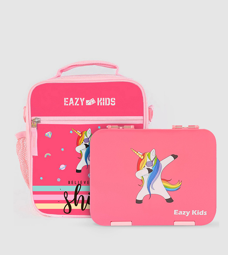 Buy Eazy Kids Eazy Kids 4 Compartment Bento Lunch Box With Sandwich ...