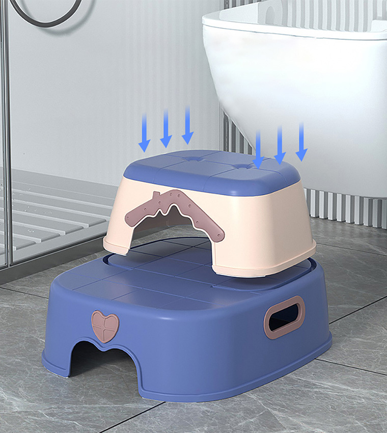 Buy Eazy Kids 2 In 1 Step Stool In Blue | 6thStreet UAE