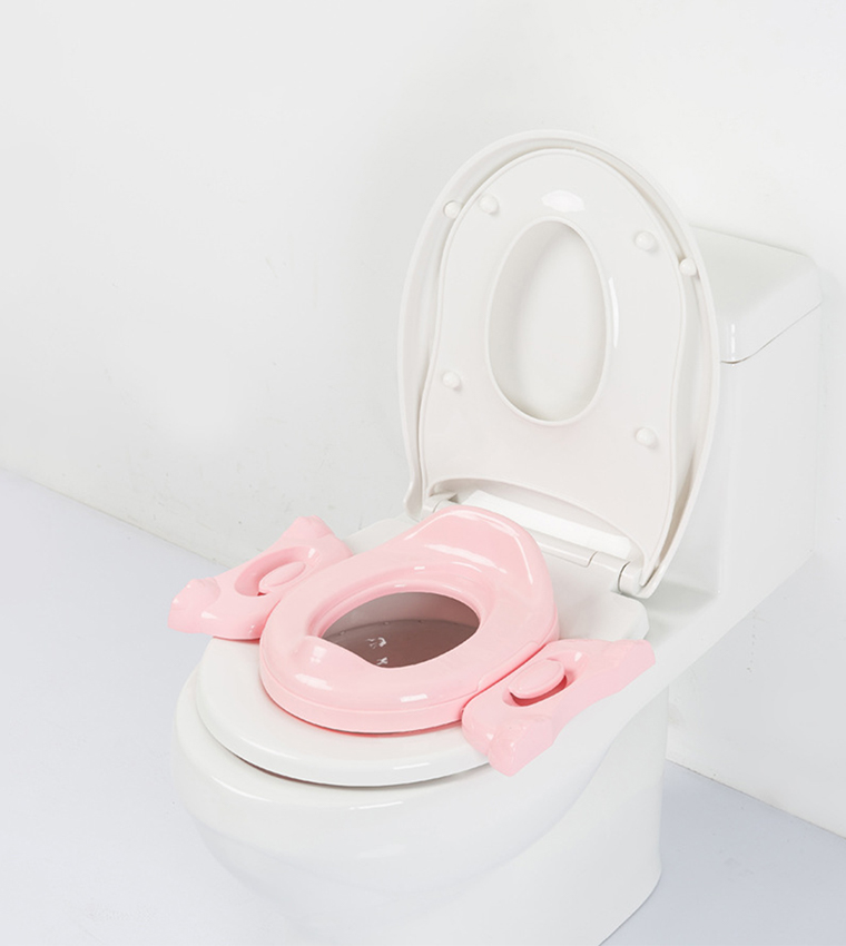 Buy Eazy Kids Travel Portable Potty Trainer In Pink | 6thstreet UAE