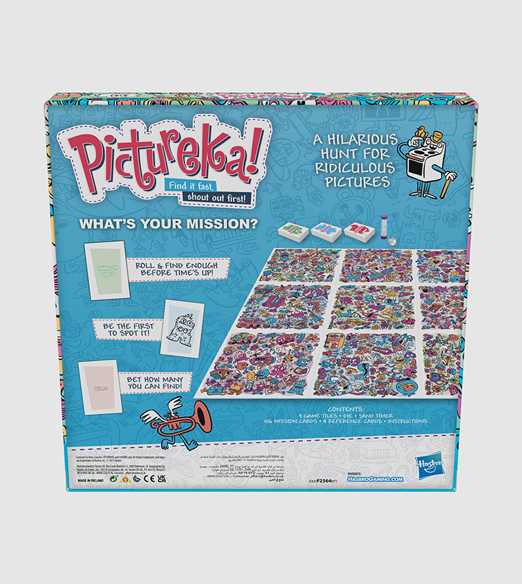 Buy PICTUREKA @ Hasbro The Wacky Picture Hunt Game In Multiple Colors ...