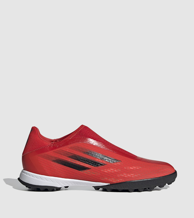 Buy Adidas X Speedflow.3 Laceless Turf Boots In Red | 6thStreet Qatar