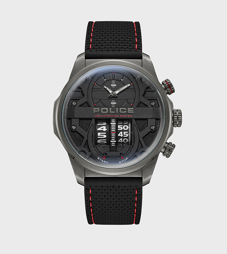 Buy POLICE ROTORCROM Round Dial Analog Watch (5 ATM) In Black ...