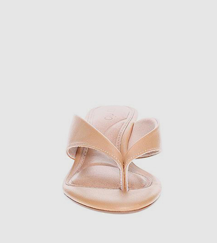 Buy Beira Rio ATTICUS Block Heel Sandals In Brown | 6thStreet Qatar