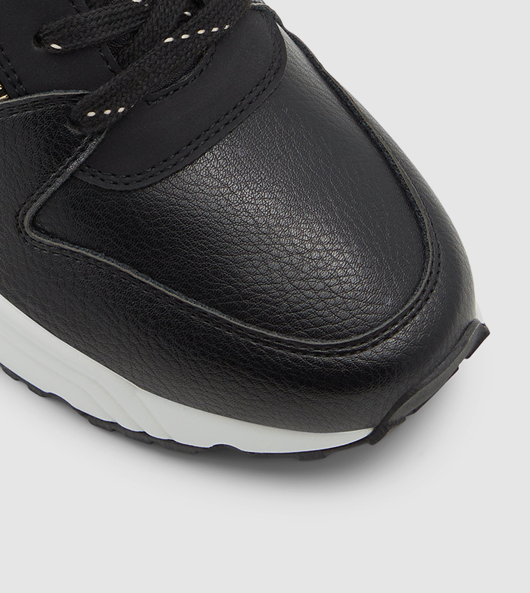 Buy Call It Spring Gigii Low Top Sneakers In Black | 6thStreet UAE