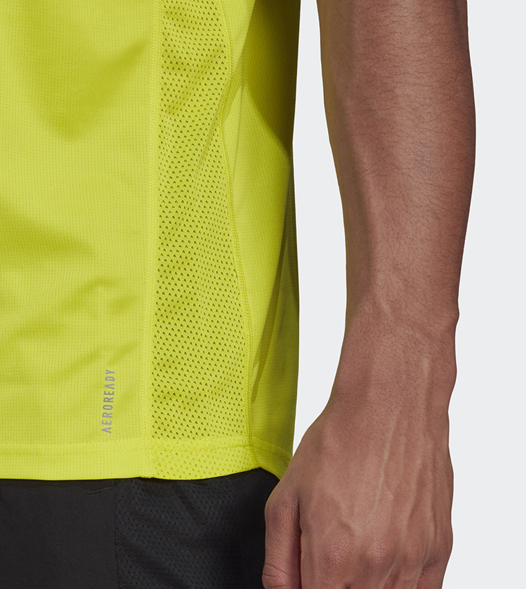 Buy Adidas Own The Run Singlet In Yellow | 6thStreet Qatar