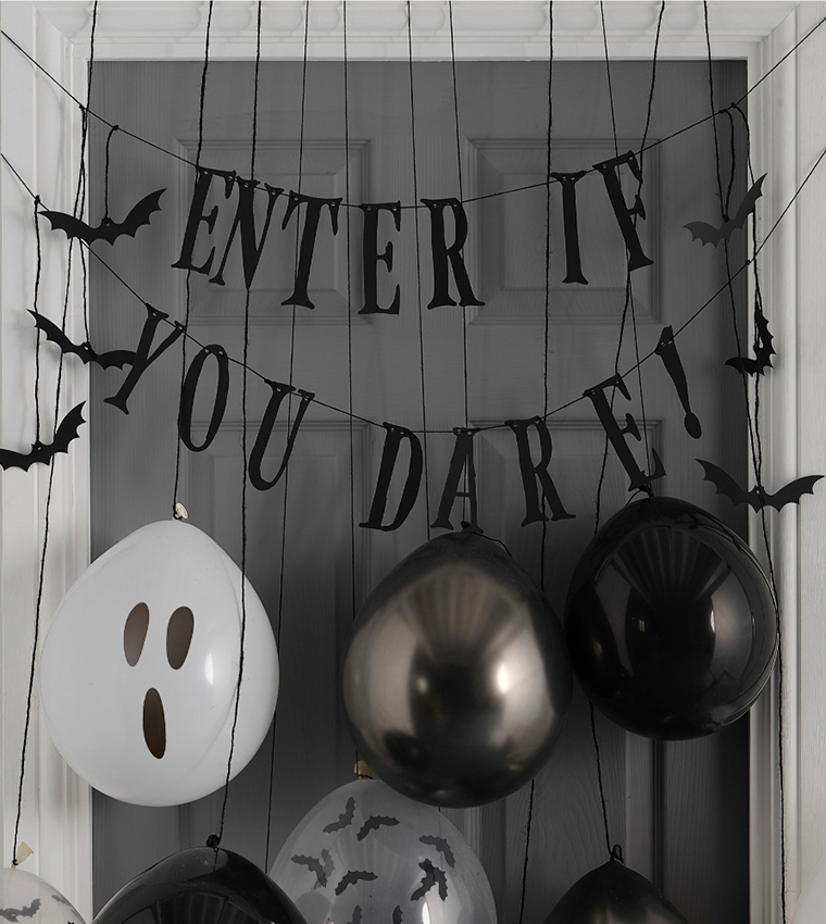 Buy Ginger Ray Enter If You Dare Door Kit Bunting With Balloons In ...